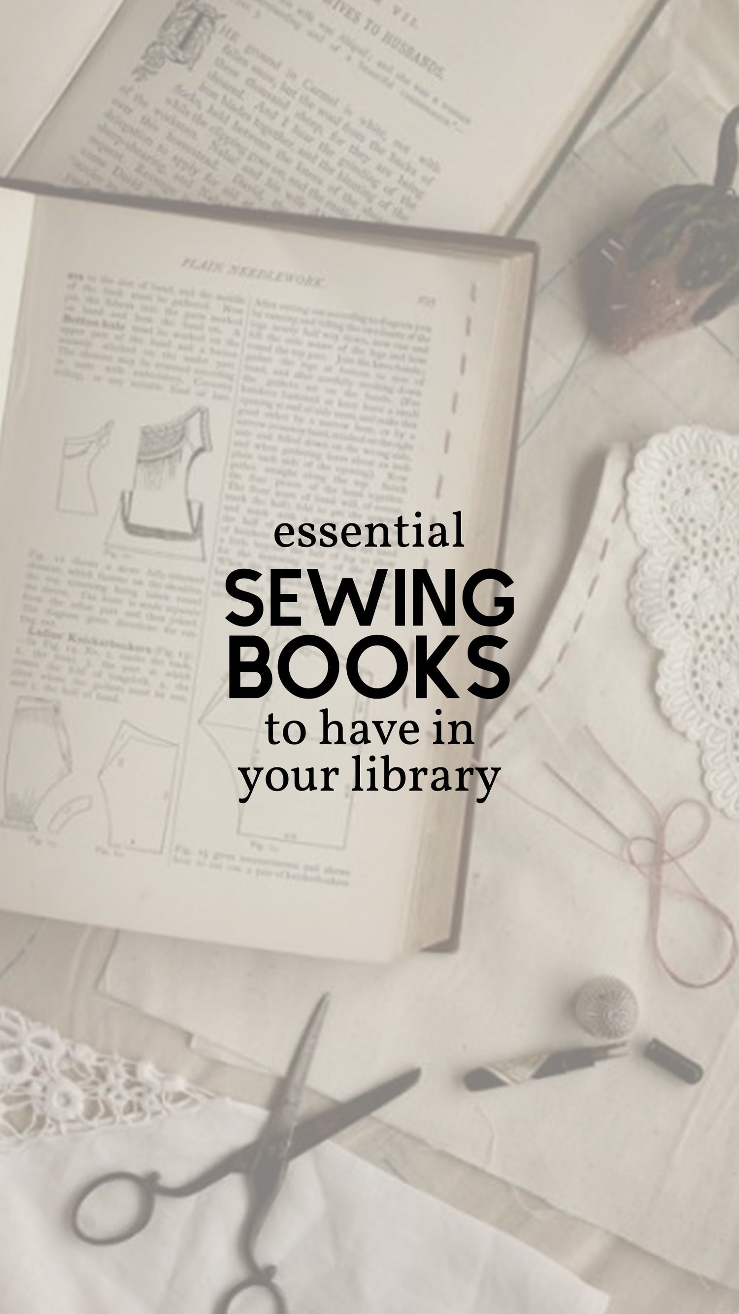ESSENTIAL SEWING BOOKS YOU WANT TO KNOW – Dressmaking Amóre