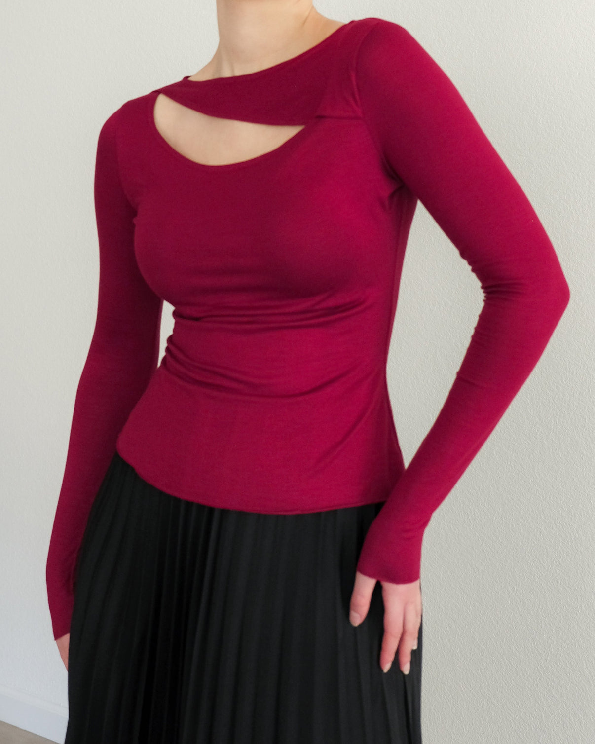 Serafina Cut Out Fitted Top Sewing Pattern by Dressmaking Amóre