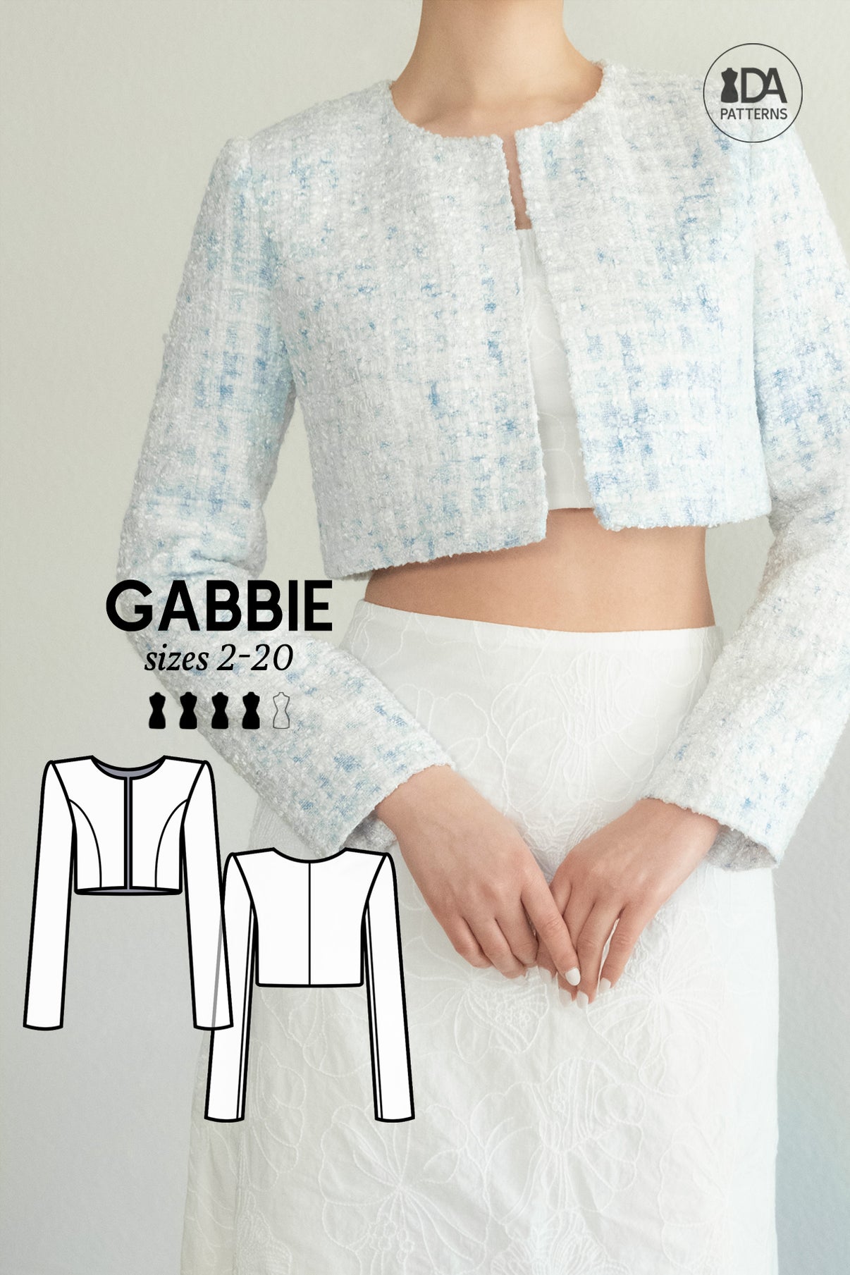 Gabbie Jacket Pattern – Dressmaking Amóre