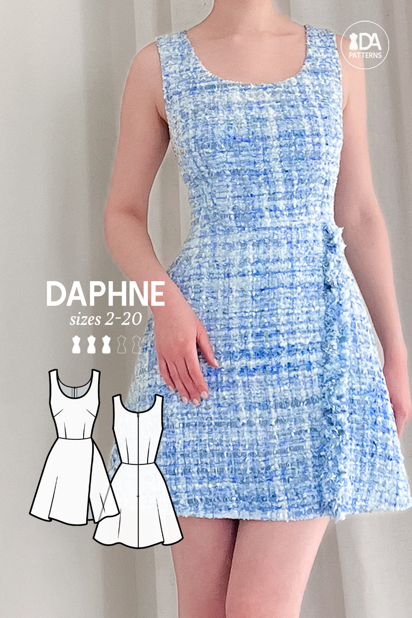 Daphne Dress Sewing Pattern by Dressmaking Amore – Dressmaking Amóre