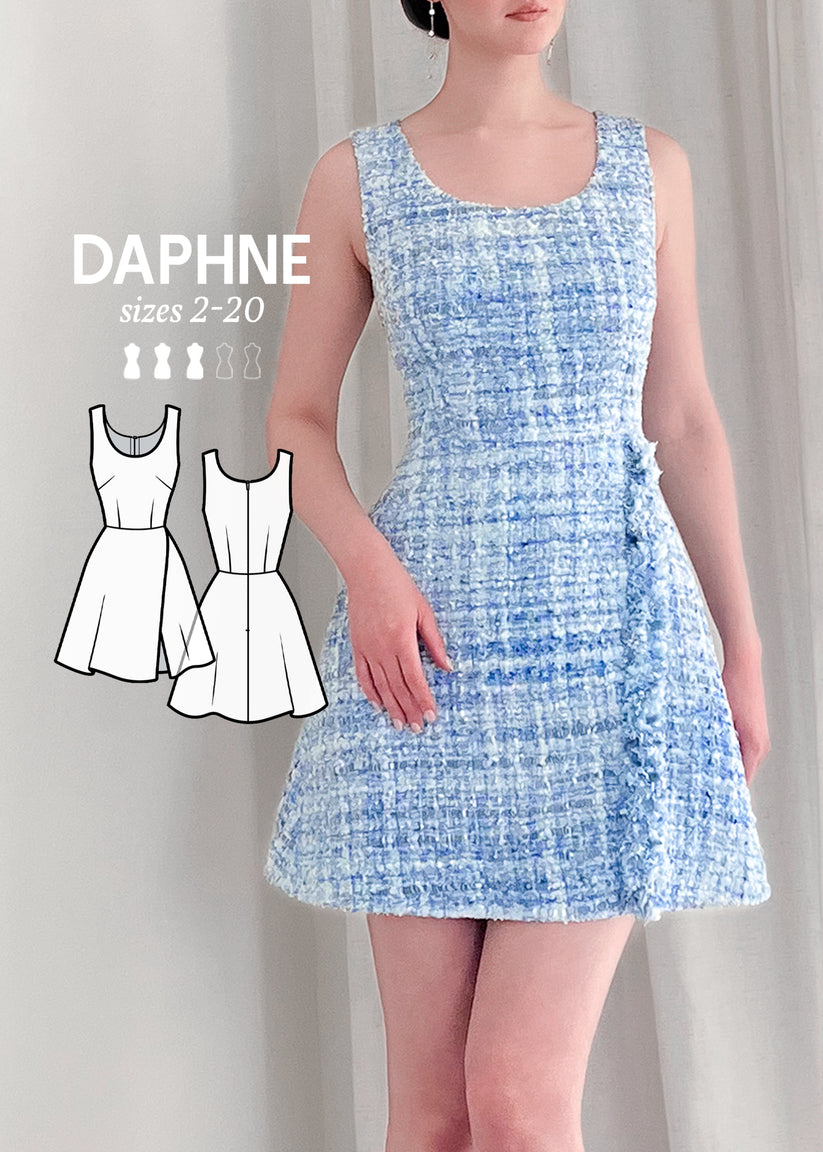 Daphne Dress Sewing Pattern by Dressmaking Amore – Dressmaking Amóre