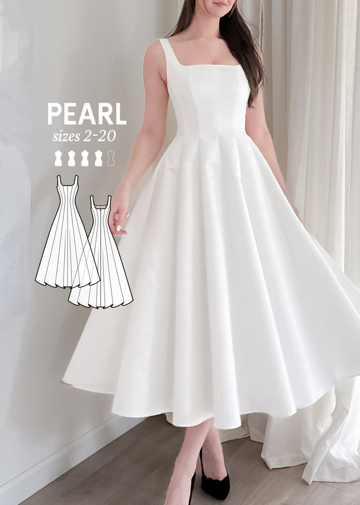 Pearl Dress Sewing Pattern by Dressmaking Amore – Dressmaking Amóre