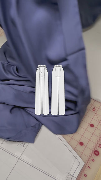 Darcy Straight-Leg Pants Sewing Pattern by Dressmaking Amóre