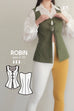 Robin Vest Sewing Pattern by Dressmaking Amóre