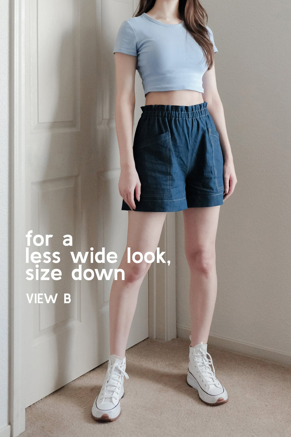 Andy Wide-Leg Shorts Sewing Pattern by Dressmaking Amóre